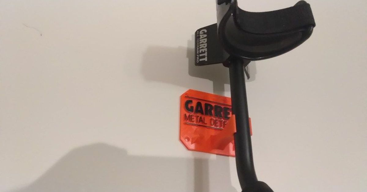 Garrett AT PRO Wall Mount by Glenn37216 | Download free STL model ...