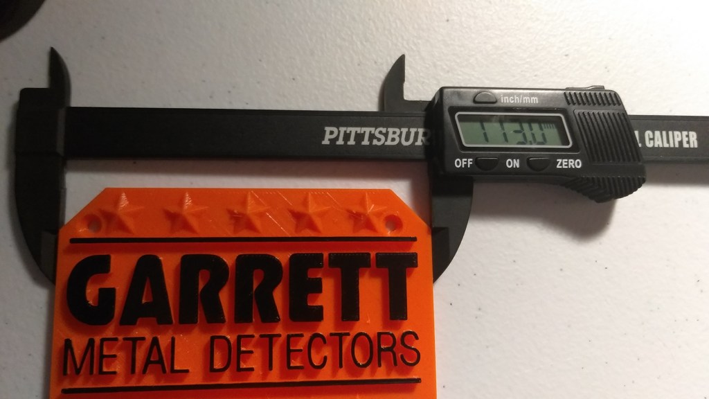 Garrett AT PRO Wall Mount by Glenn37216 | Download free STL model ...