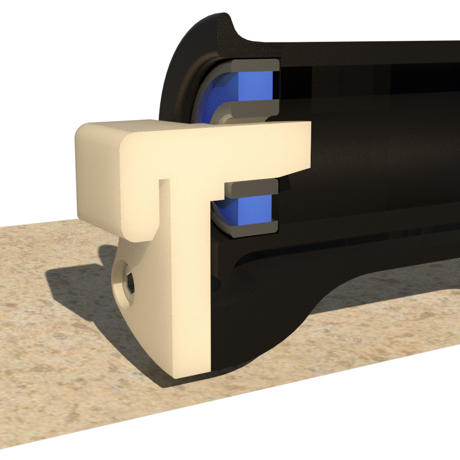3D printer filament roll/spool holder by Rod Laird | Download free STL ...