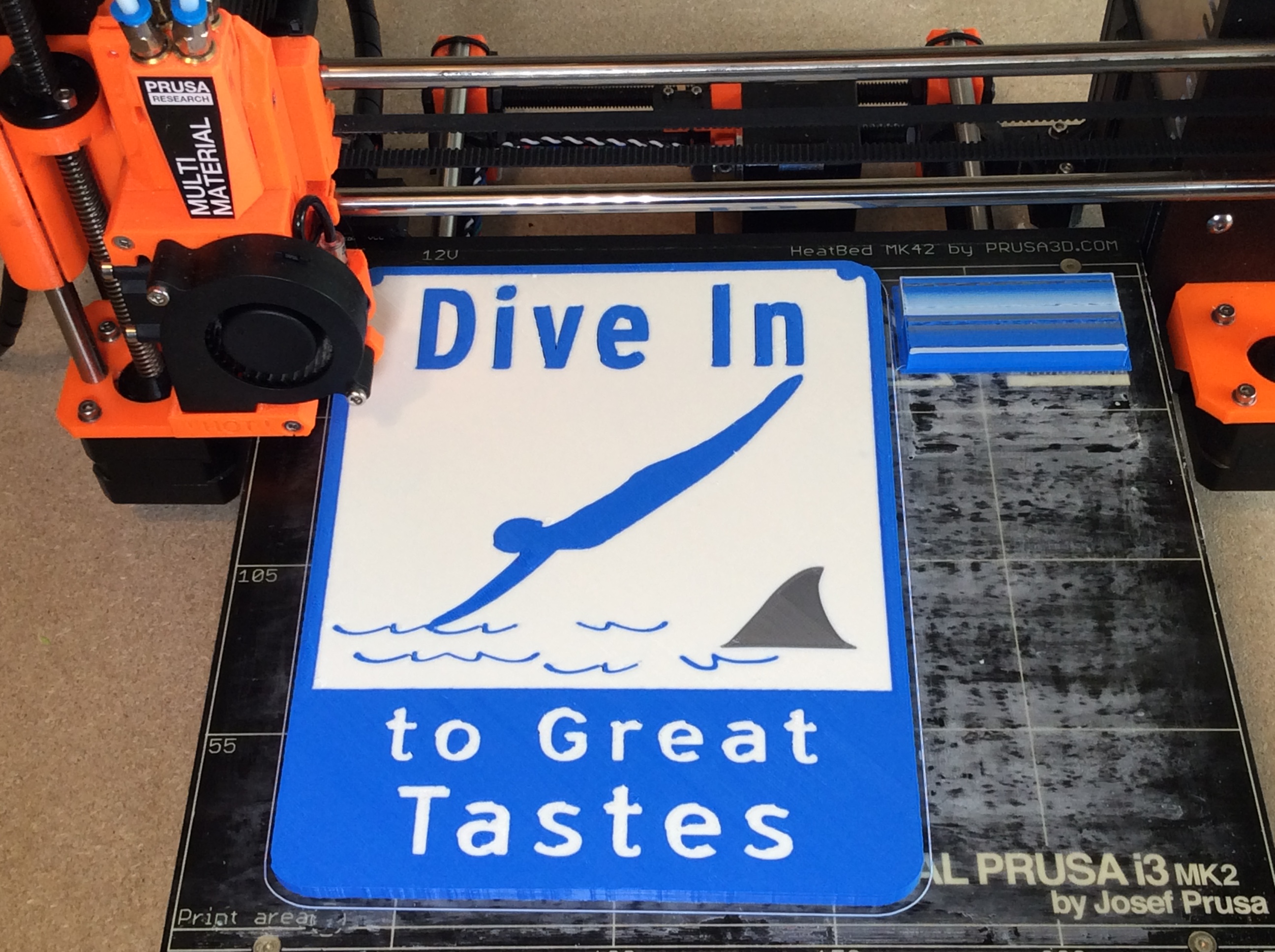 Dive In Sign by StarLabs3D | Download free STL model | Printables.com