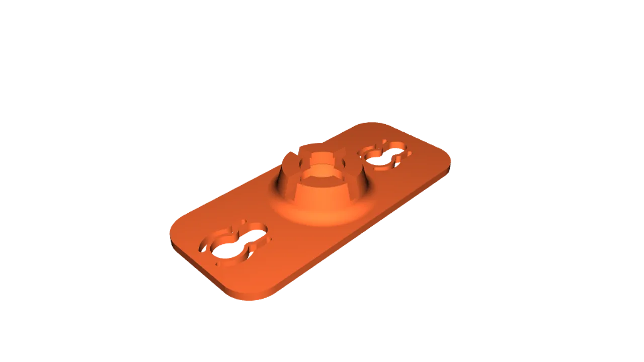 Zip pole end plate by Eli Klappenbach | Download free STL model ...