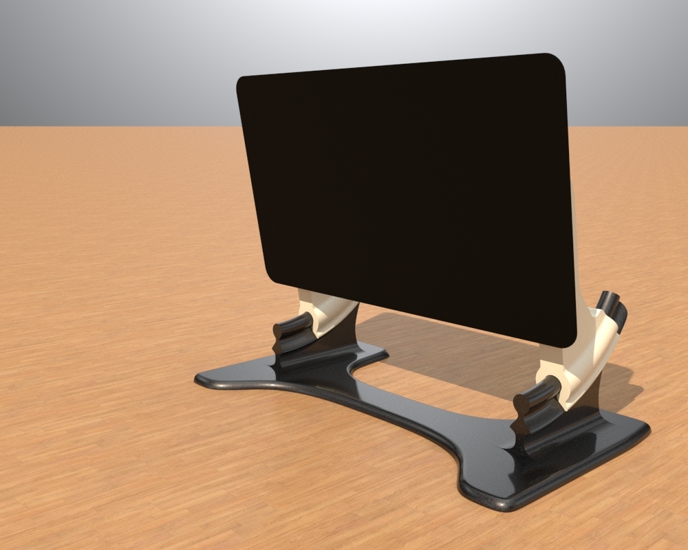 Raspberry Pi tiltable 7" Display base by Rod Laird | Download free STL ...