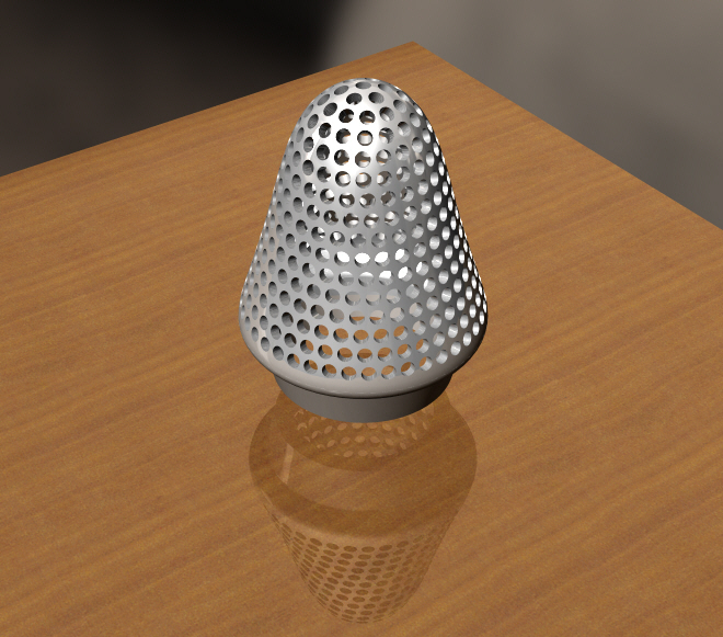 Uniformly perforated objects: a useful drainstrainer example by Rod ...