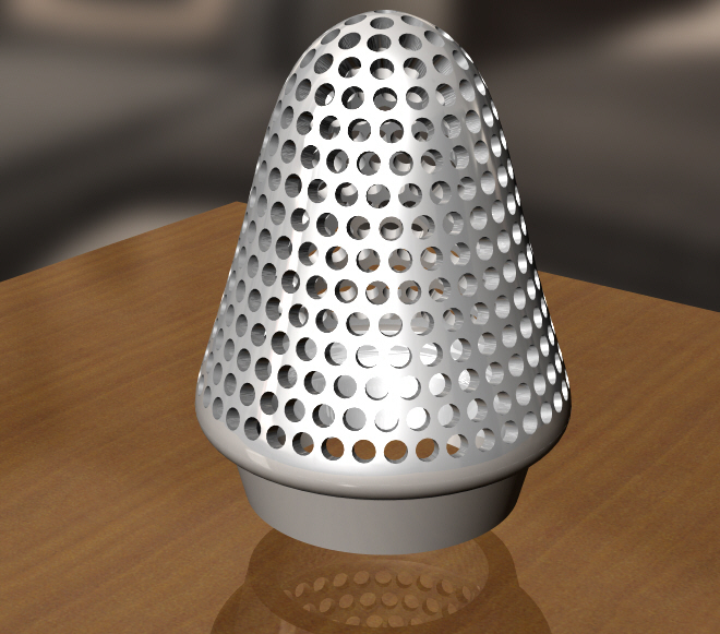 Uniformly perforated objects: a useful drainstrainer example by Rod ...