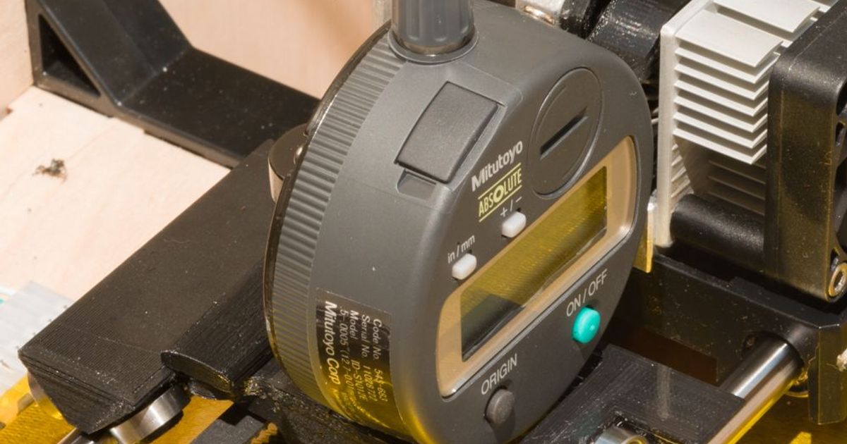 Dial Indicator carriage for Replicator / 2 by Rod Laird | Download free ...