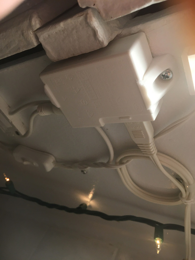 LED PSU Bracket Mount IKEA LEDBERG by aklef | Download free STL model ...