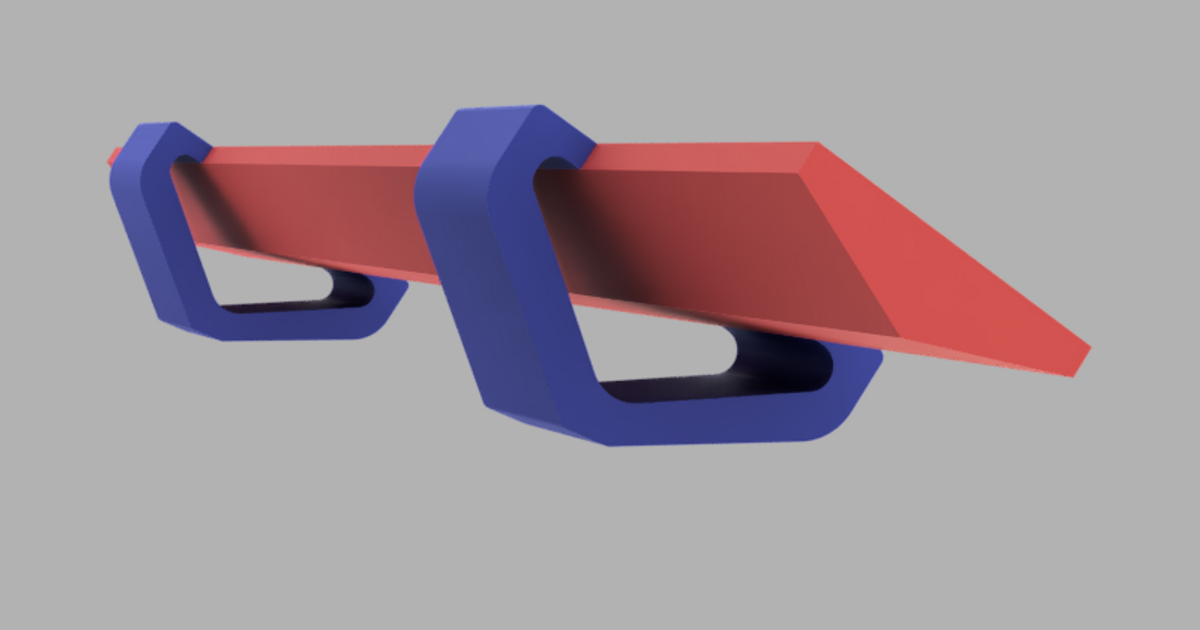 Riser for Das Keyboard 4 Professional by Blue Wings | Download free STL ...