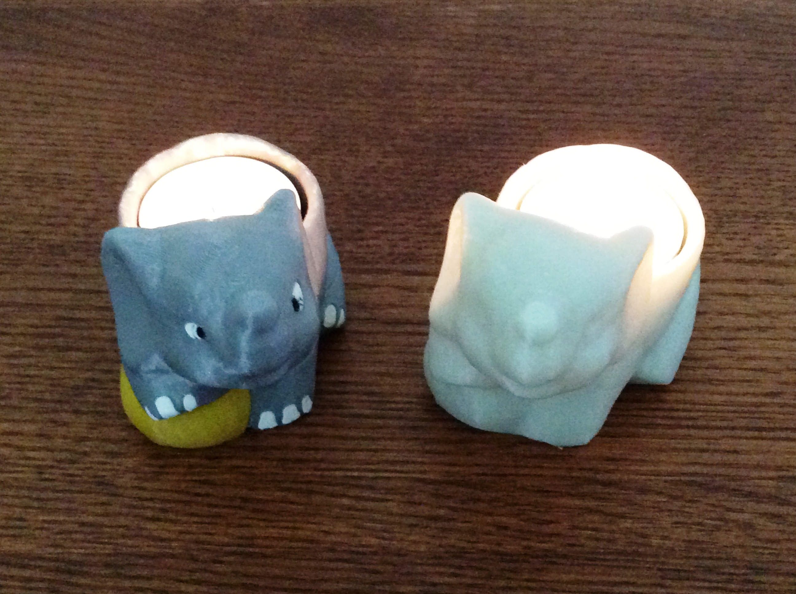 Elephant Tea Light by StarLabs3D | Download free STL model | Printables.com