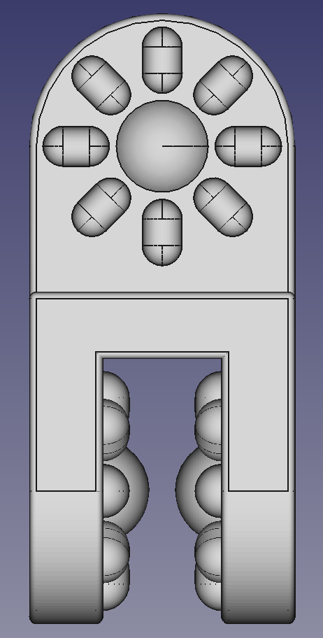Interconnecting fidget link - can be interlinked to build chain by ...