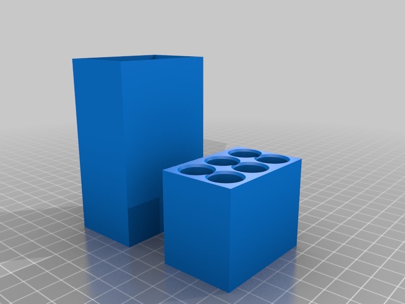 6 bullet shell holder by Gphotography1002 | Download free STL model ...