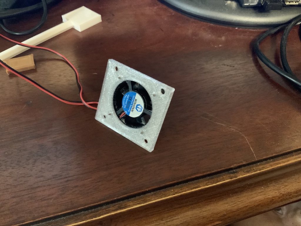 40 mm to 30 mm axial fan reducer plate by zzzy | Download free STL ...