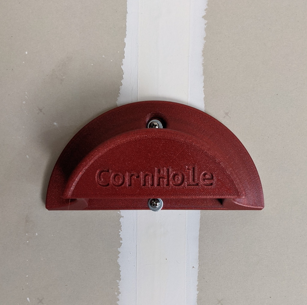 Corn Hole Wall Bracket by Sir Iron Wedgie | Download free STL model ...