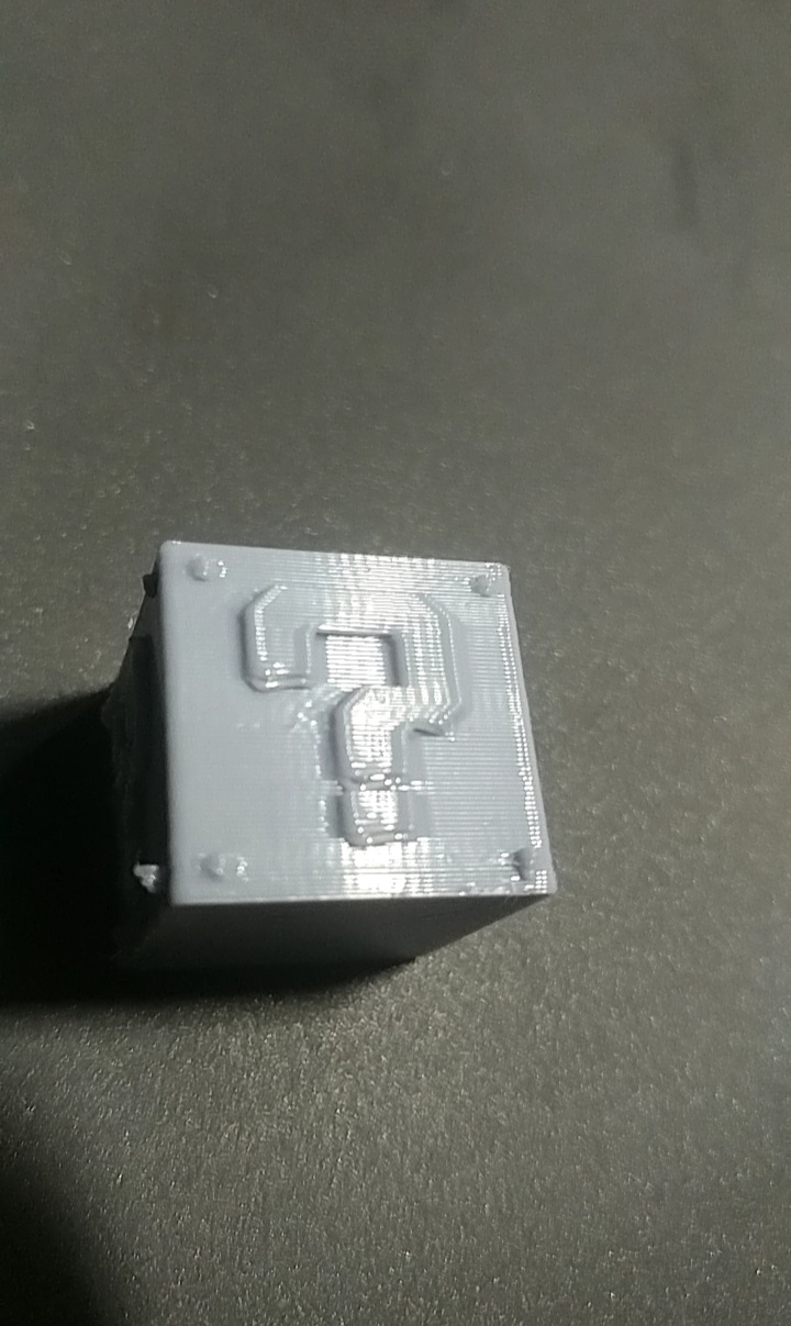 Super Mario POW Block (Smooth Top) by squareknot20 | Download free STL ...