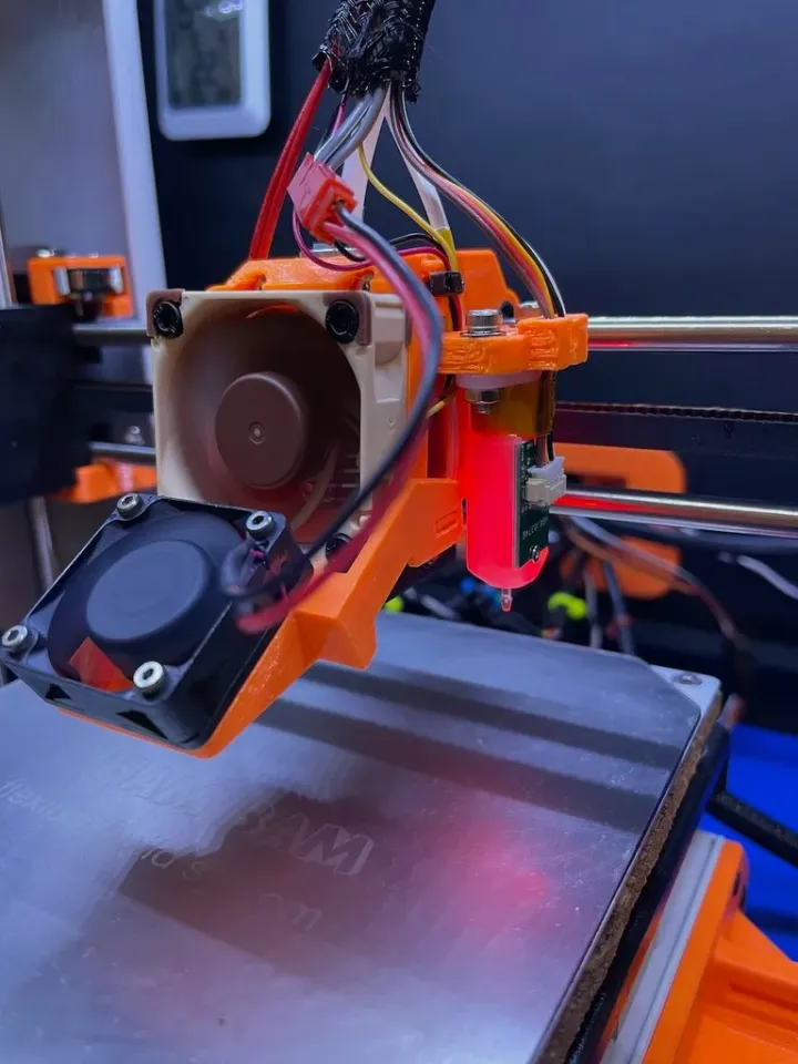 Monoprice Select Mini E3Dv6 GT2 shroud with 3D Touch / BLTouch mount ...