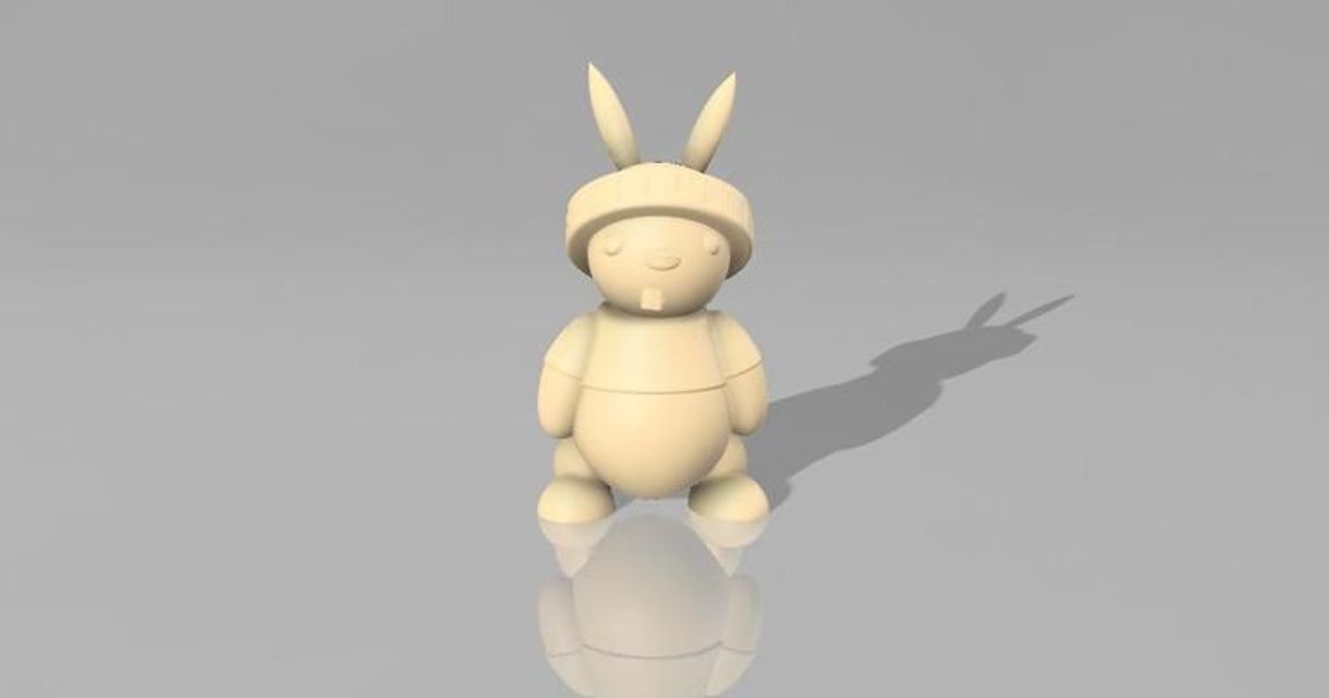 Bunny by moreconfusion | Download free STL model | Printables.com