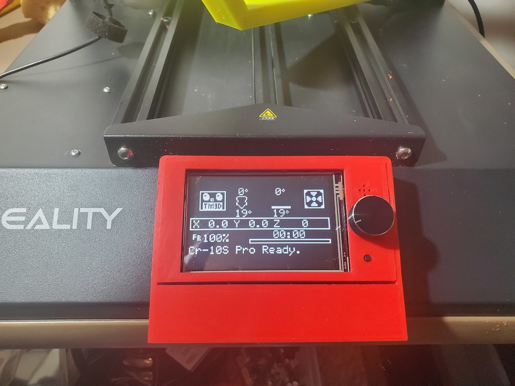 Cr-10S Pro/Cr-10 Max TFT35 V3.0 Mount by DavidETurner | Download free ...