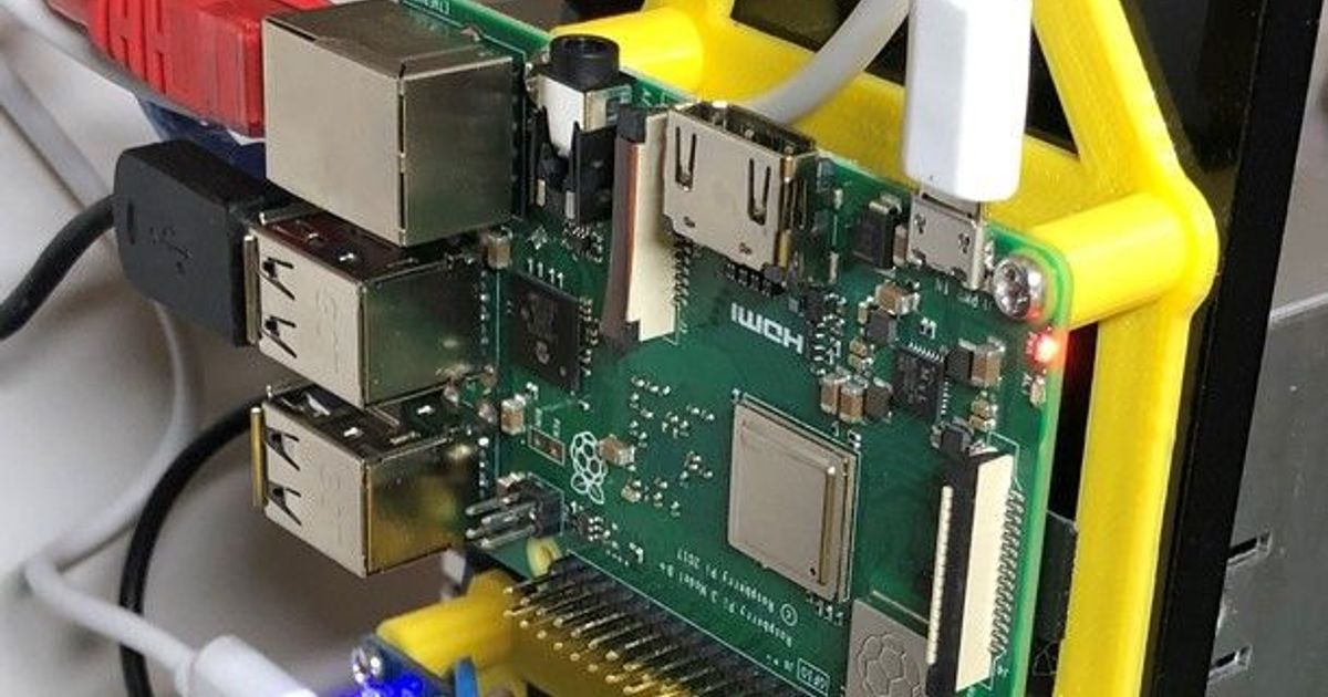 Anet A8 - Raspberry PI 3 B+ and Step down USB power holder by Mr_Dan ...