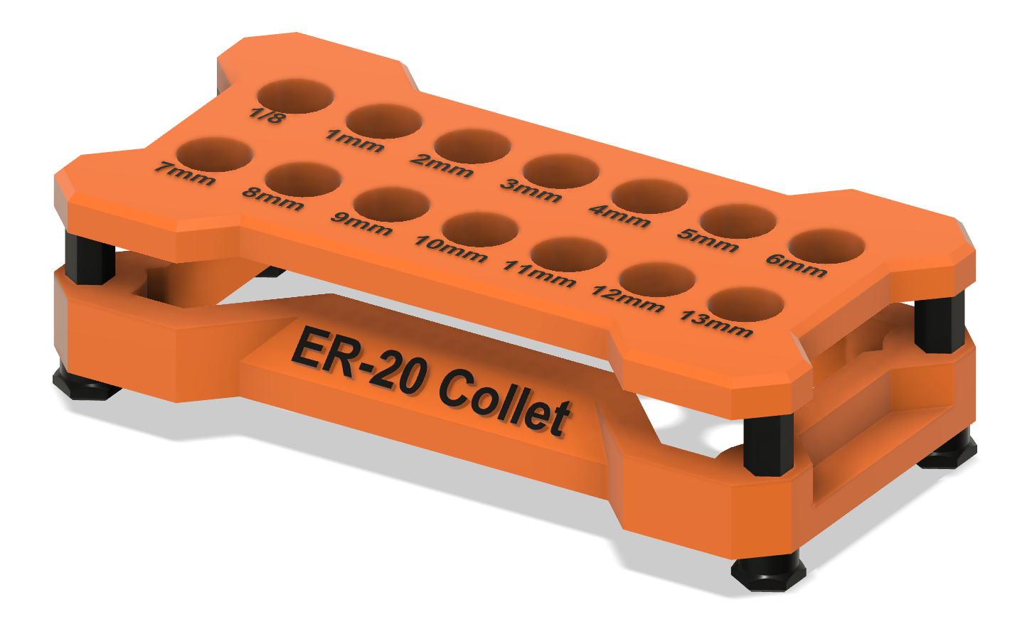 ER-20 Collet holder by 3D_Goblin | Download free STL model | Printables.com