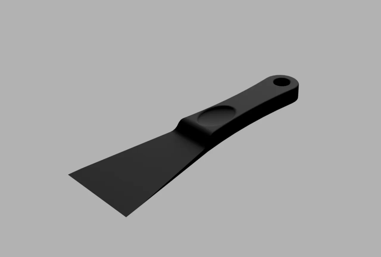 Printbed Scraper by ohrenstoepsel | Download free STL model ...