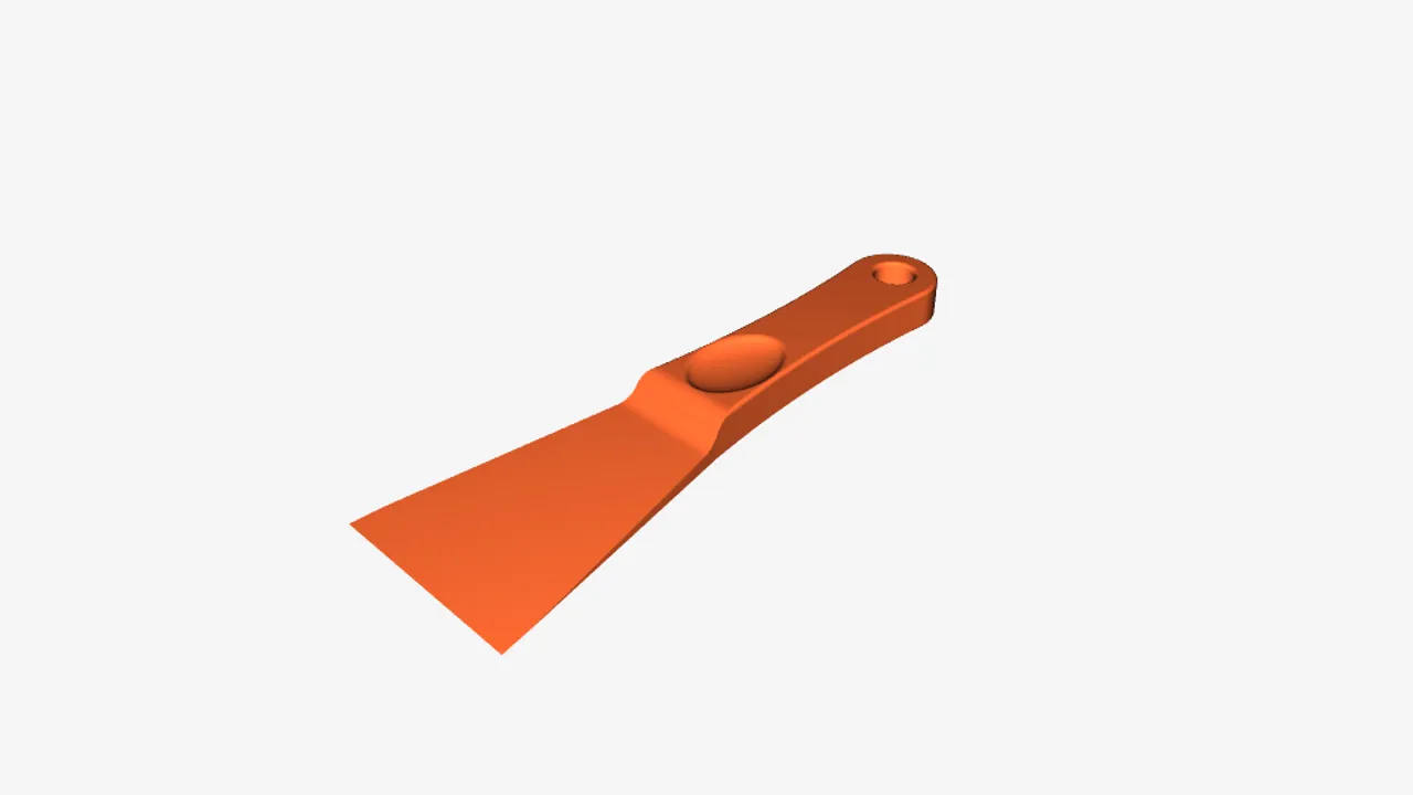 Printbed Scraper by ohrenstoepsel | Download free STL model ...