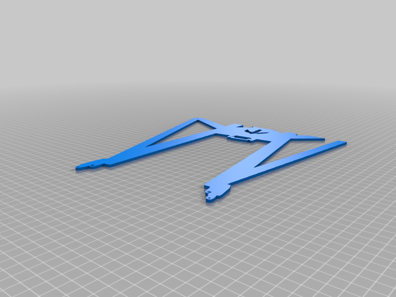 TIE Interceptor 2D Wall Art by maverickagm | Download free STL model ...