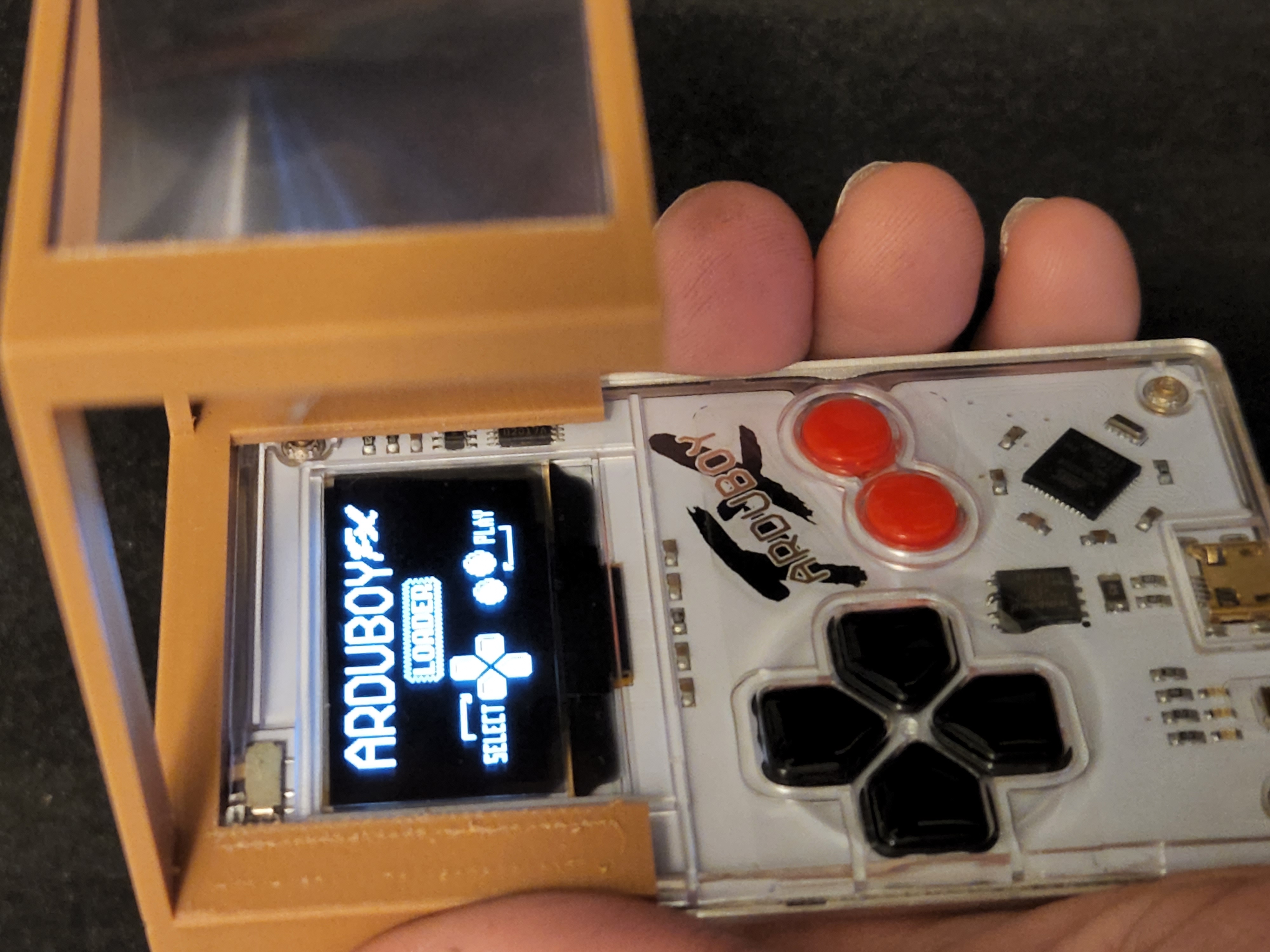Screen Thing - Arduboy Screen Magnifier by Grhmhome | Download free STL ...