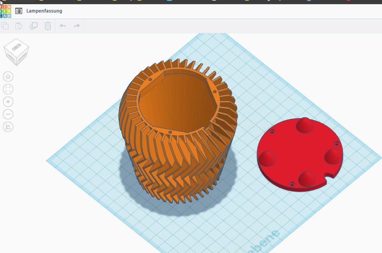 Lithophane Lampe by Johination | Download free STL model | Printables.com