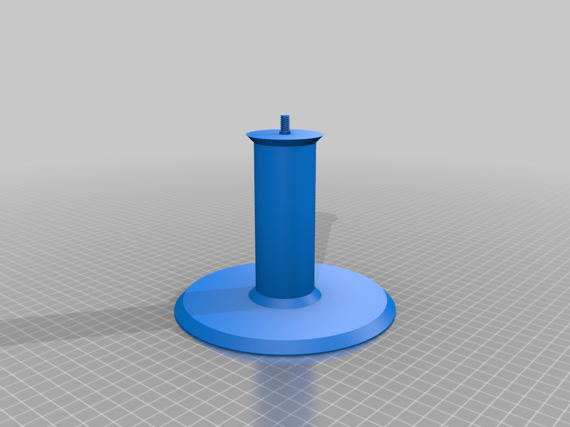 Camera mount with 1/4" thread by sledge22 | Download free STL model ...