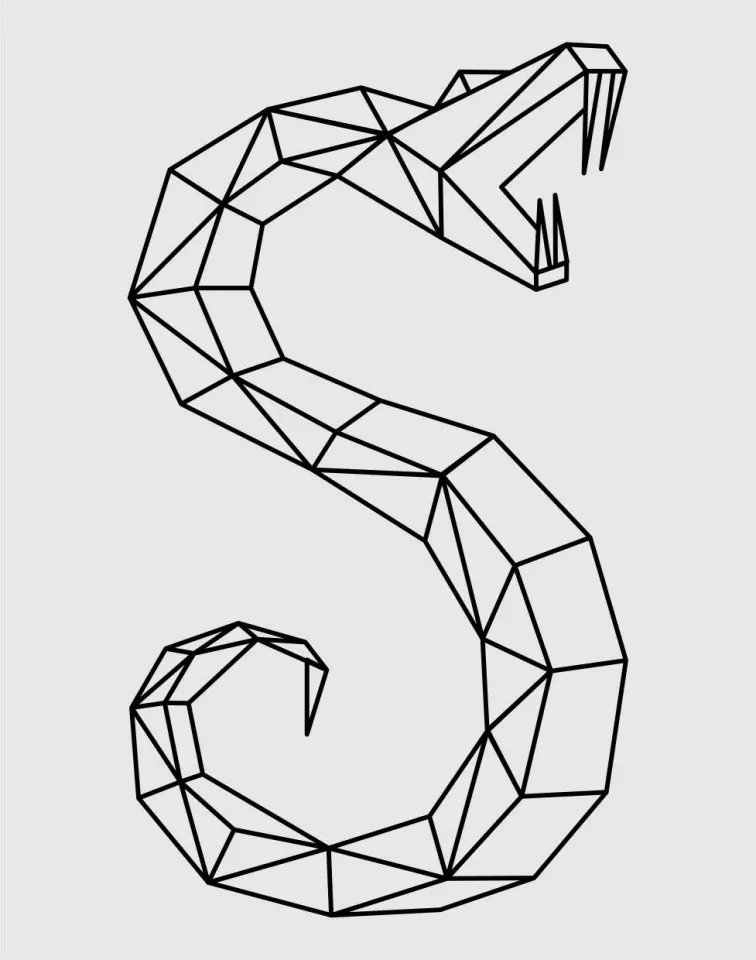 2D Snake by ZiP | Download free STL model | Printables.com