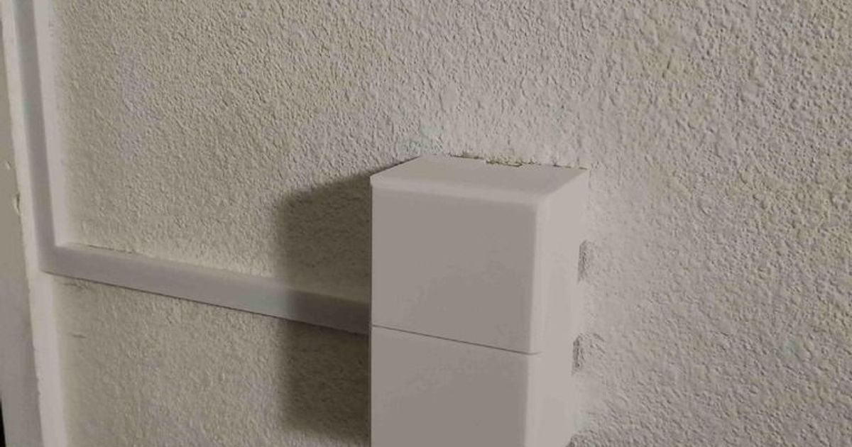 Cable Cover by luigime5 | Download free STL model | Printables.com