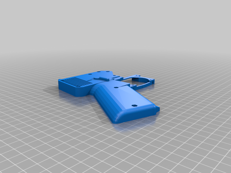 Pistol Grip Legolini Slingshot - Nut Hole Aligned by jneilliii ...