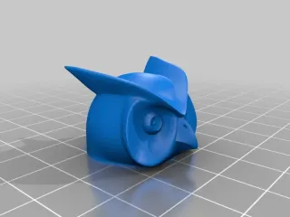 Owl with Rotating Head by jneilliii | Download free STL model ...