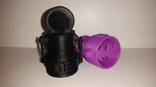 Bat Signal Flashlight by inverted1 | Download free STL model ...