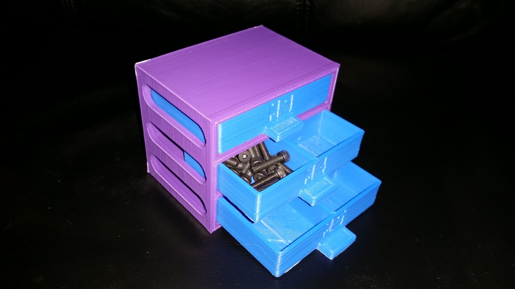 Slotted Drawer Box by jneilliii | Download free STL model | Printables.com