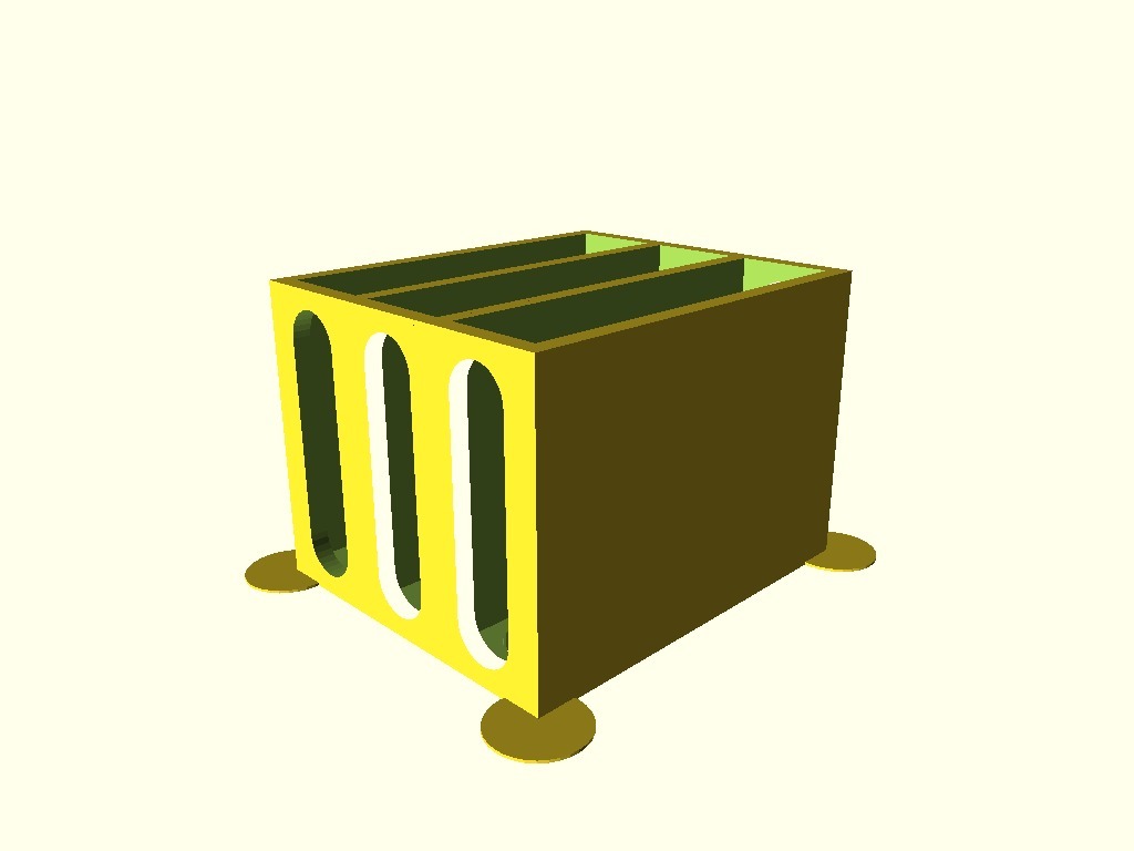 Slotted Drawer Box by jneilliii | Download free STL model | Printables.com