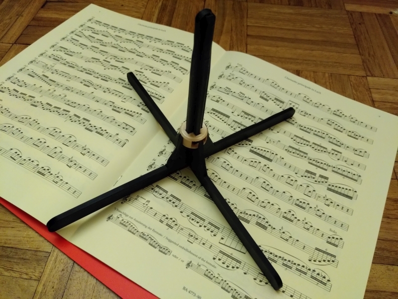 Clarinet stand by Wozzeck | Download free STL model | Printables.com