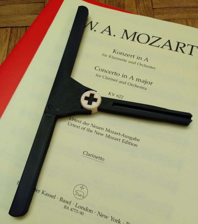 Clarinet stand by Wozzeck | Download free STL model | Printables.com
