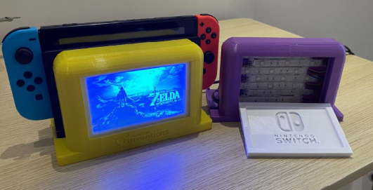 Lithophane Add-on for Nintendo Switch Dock by Desktop Inventions ...