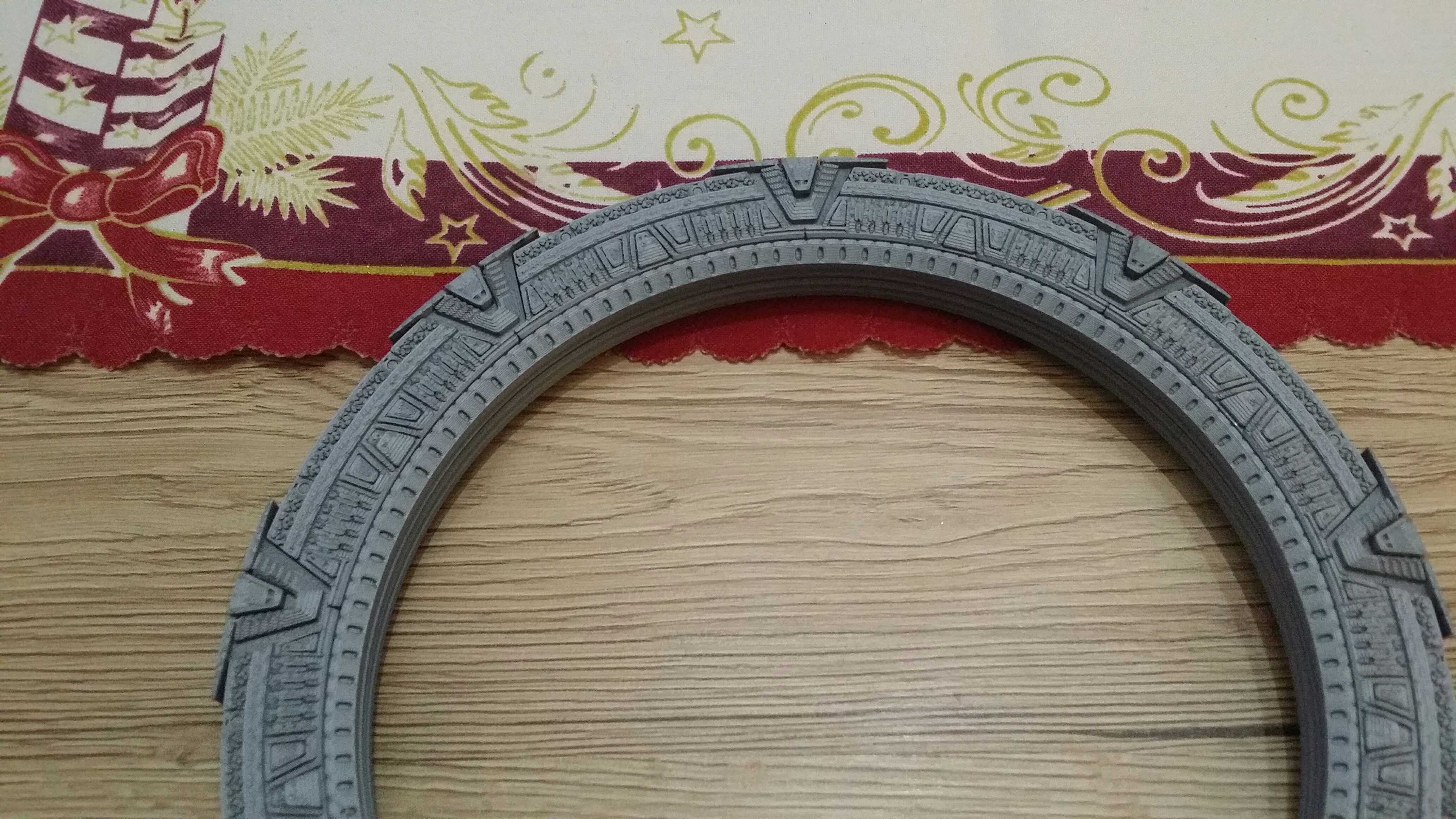 Stargate in an off-world pedestal with a DHD by Martin | Download free ...