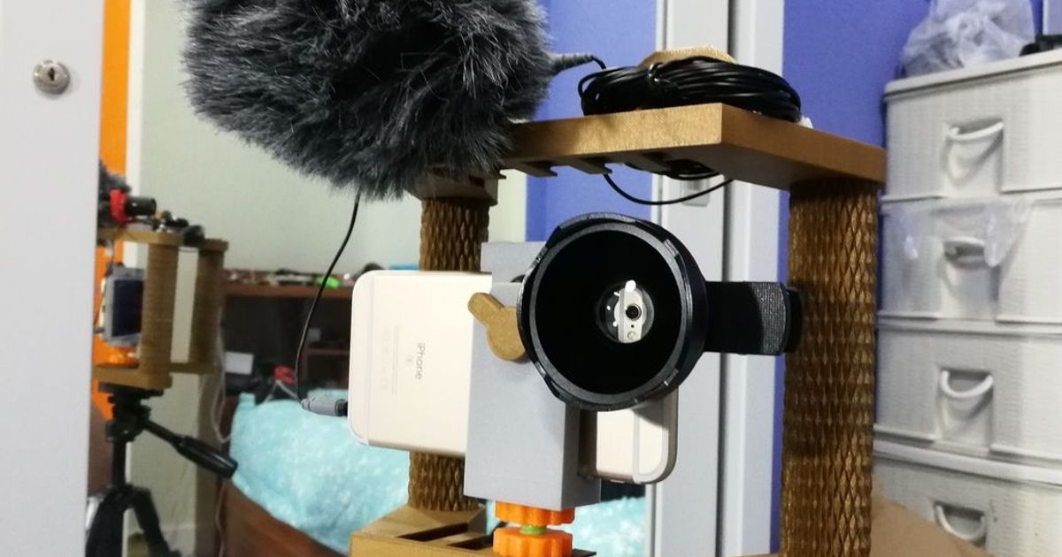 Phone Camera Rig by ERKARK | Download free STL model | Printables.com