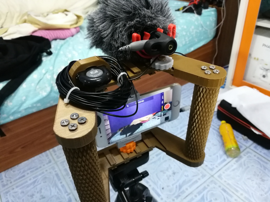 Phone Camera Rig by ERKARK | Download free STL model | Printables.com