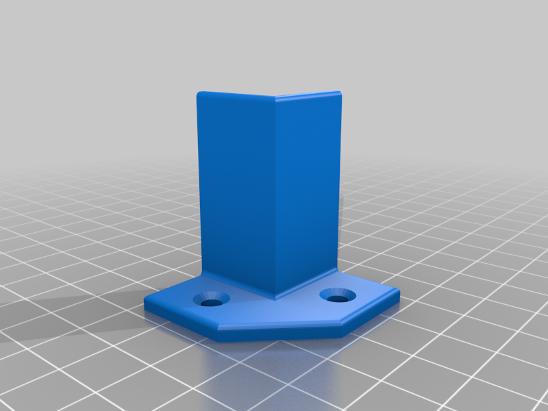 Table Leg Bracket by DJScope | Download free STL model | Printables.com