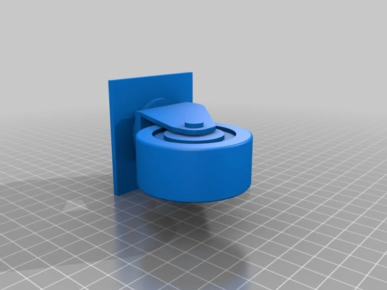 50mm swivel castor wheel by Ledeev001 | Download free STL model ...