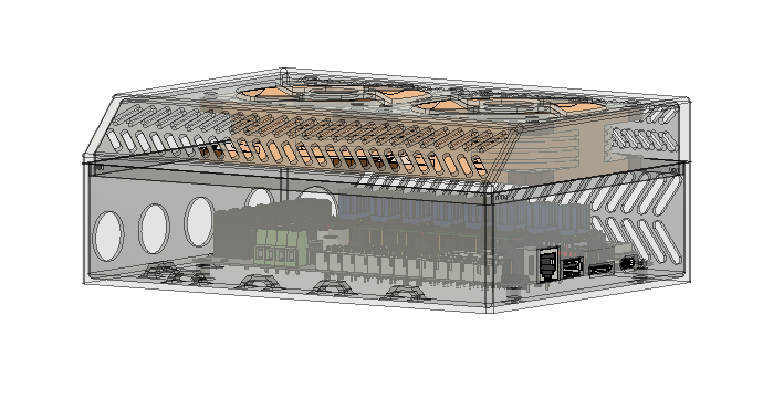 BTT Octopus V1.0 Motherboard Case by Stacking Layers | Download free ...