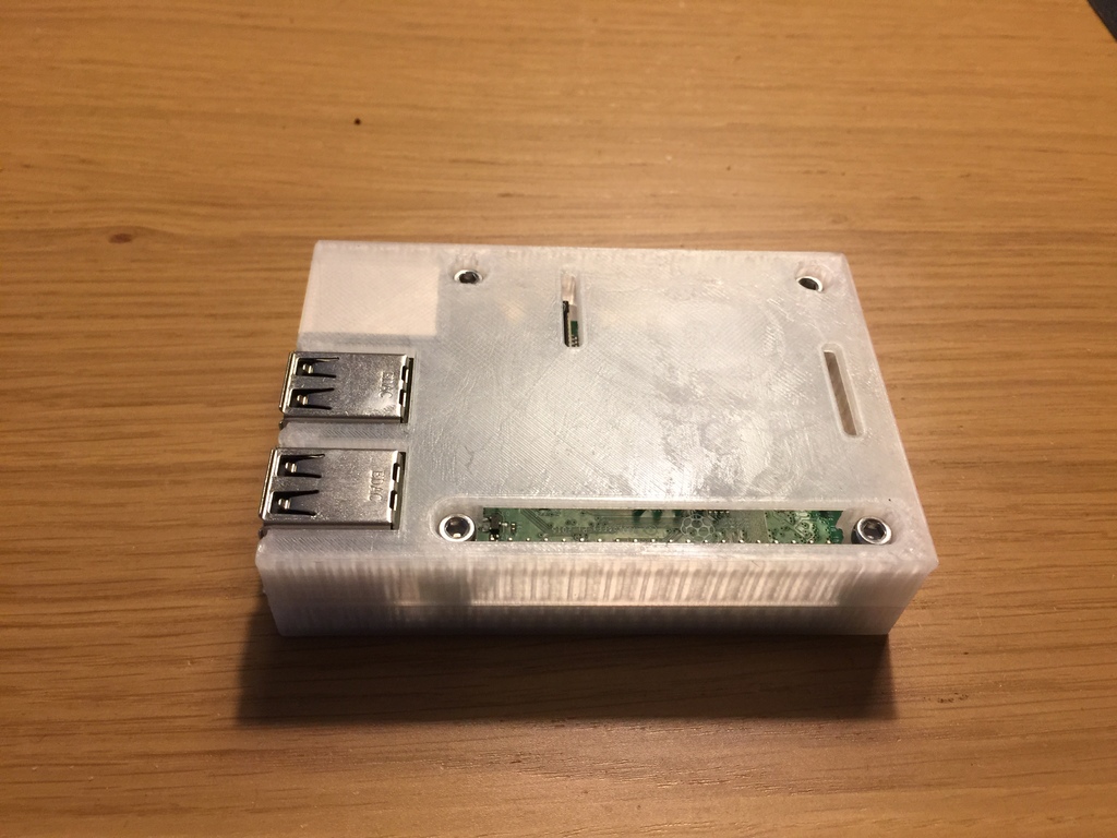 Raspberry Pi Case - screw together by AndersV209 | Download free STL ...