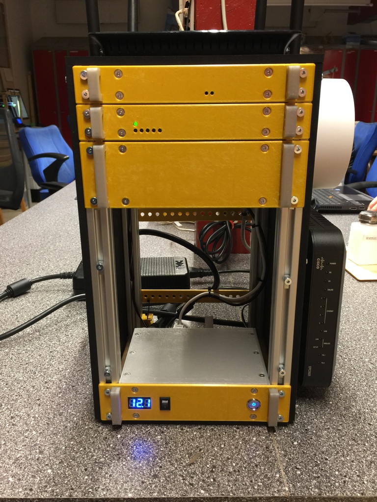 Mini rack - 19 cm wide by AndersV209 | Download free STL model ...