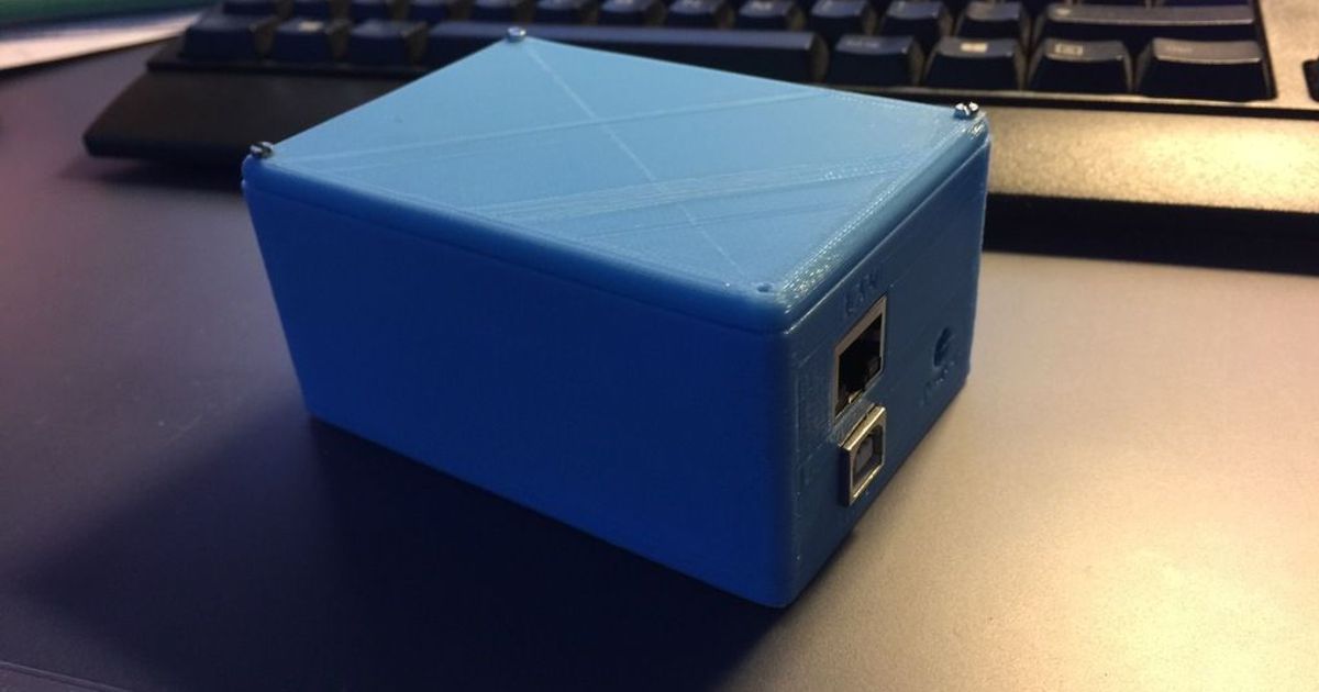 Arduino uno ethernet case by AndersV209 | Download free STL model ...