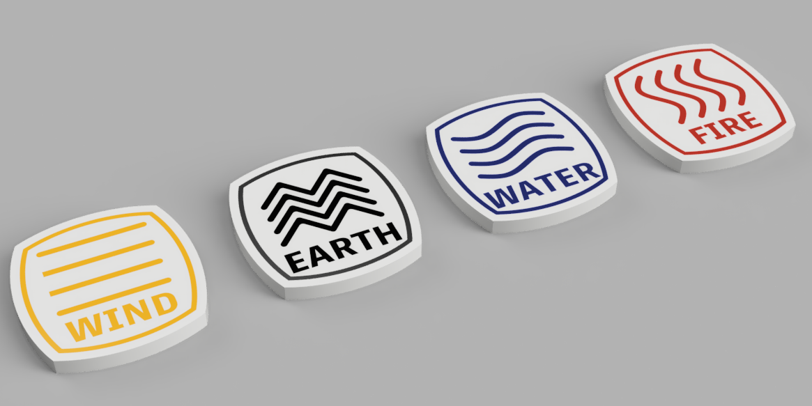 Element coins by fifo182 | Download free STL model | Printables.com