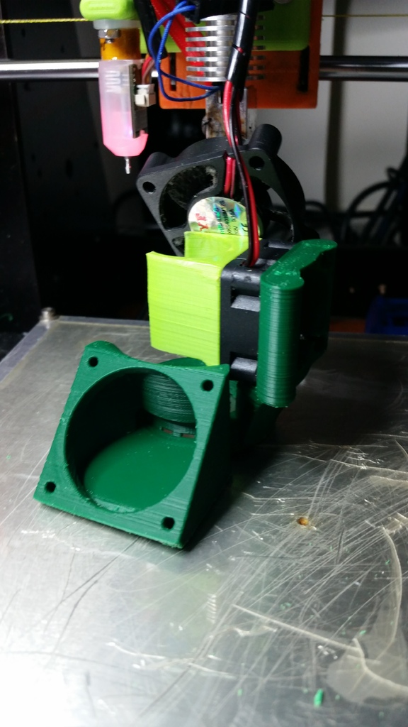 Cooling Fan bracket for E3D Volcano Hotend by Celcius1 | Download free ...