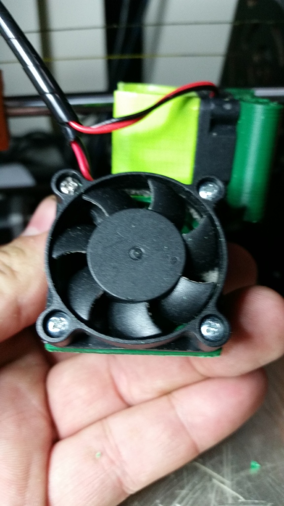 Cooling Fan bracket for E3D Volcano Hotend by Celcius1 | Download free ...